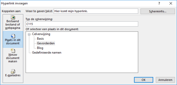 Maken van hyperlinks - Haal meer uit Microsoft Office