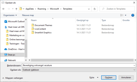 Onbekend voordeel van sjablonen in Outlook - Haal meer uit Microsoft Office